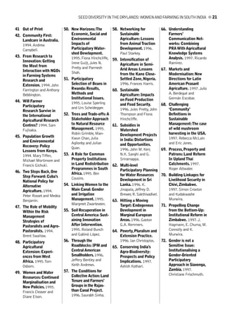 Seed Diversity in the Drylands: Women and Farming | PDF