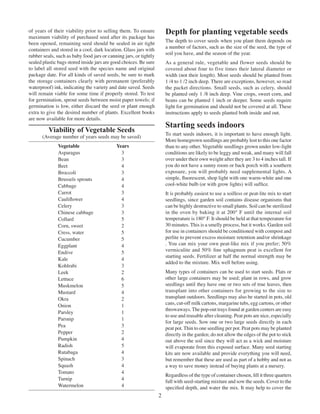 Seed for the Garden ~ Virginia Tech | PDF