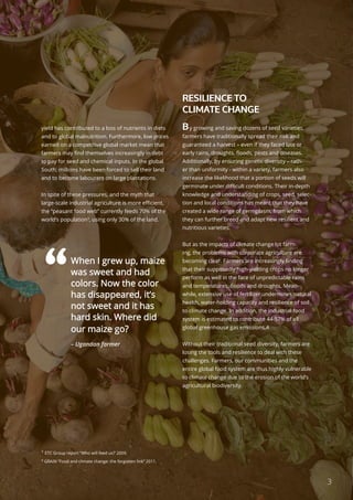 Seeds for Life: Scaling up Agro-Biodiversity | PDF