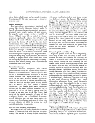 Traditional Seed Storage Practices - India | PDF