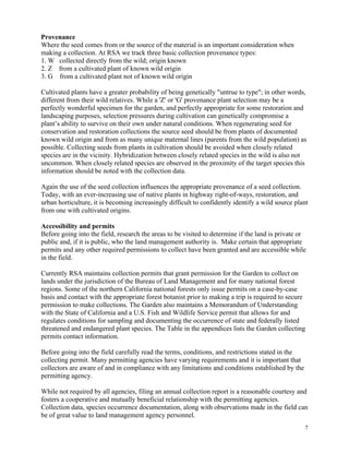 General Seed Collection Guidelines for California Native Plant Species ...