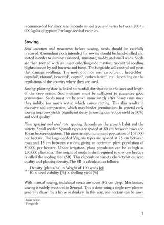 Groundnut Seed Production Manual | PDF