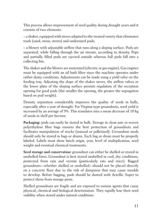 Groundnut Seed Production Manual | PDF