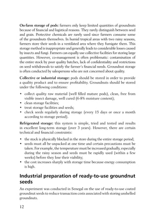 Groundnut Seed Production Manual | PDF