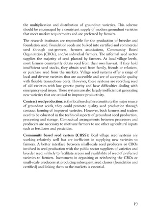 Groundnut Seed Production Manual | PDF