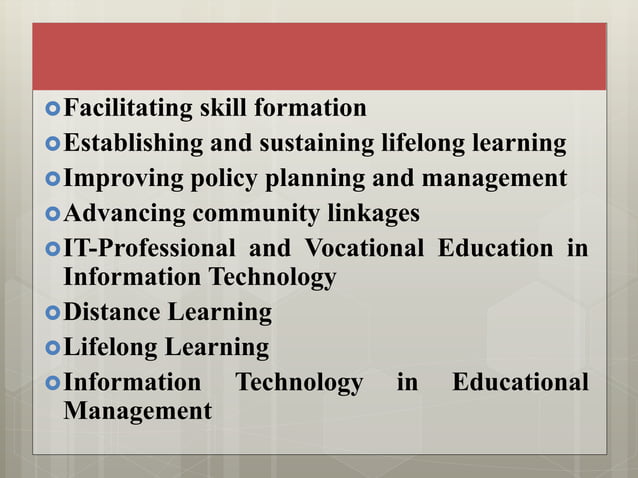 ICT concept need and scope | PPTX