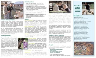 Green Chimneys Nature-Based Program for Emotionally Traumatized ...