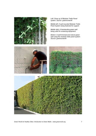Green Walls Technology: Benefits and Design | PDF