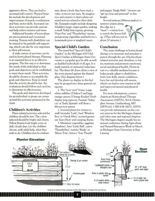 Horticultural Therapy ~ Michigan State University | PDF