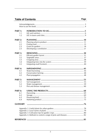 Low Input Techniques for Urban Gardens | PDF