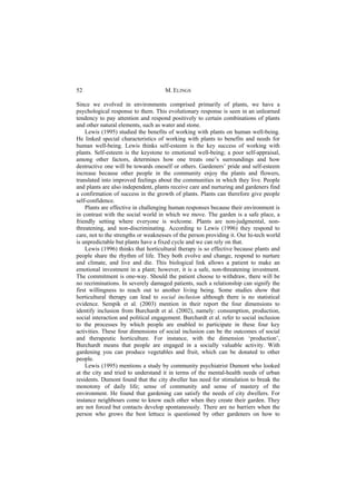 People-Plant Interaction: The Physiological, Psychological and ...