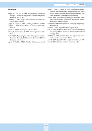 Projects of Therapeutic Landscapes | PDF | Free Download