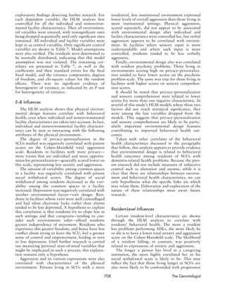 Environmental Correlates to Behavioral Health Outcomes in Alzheimer’s ...