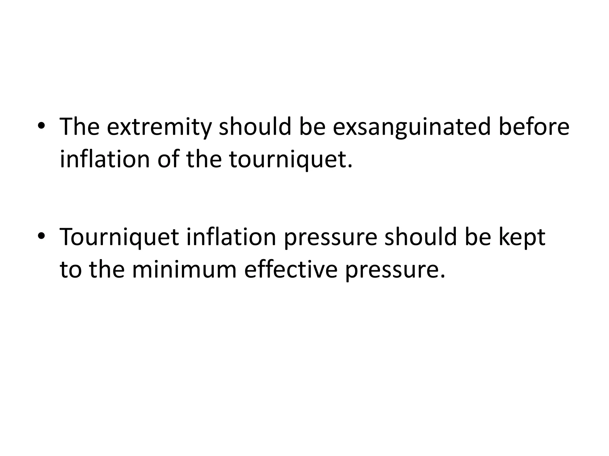 tourniquet in orthopedics | PPTX