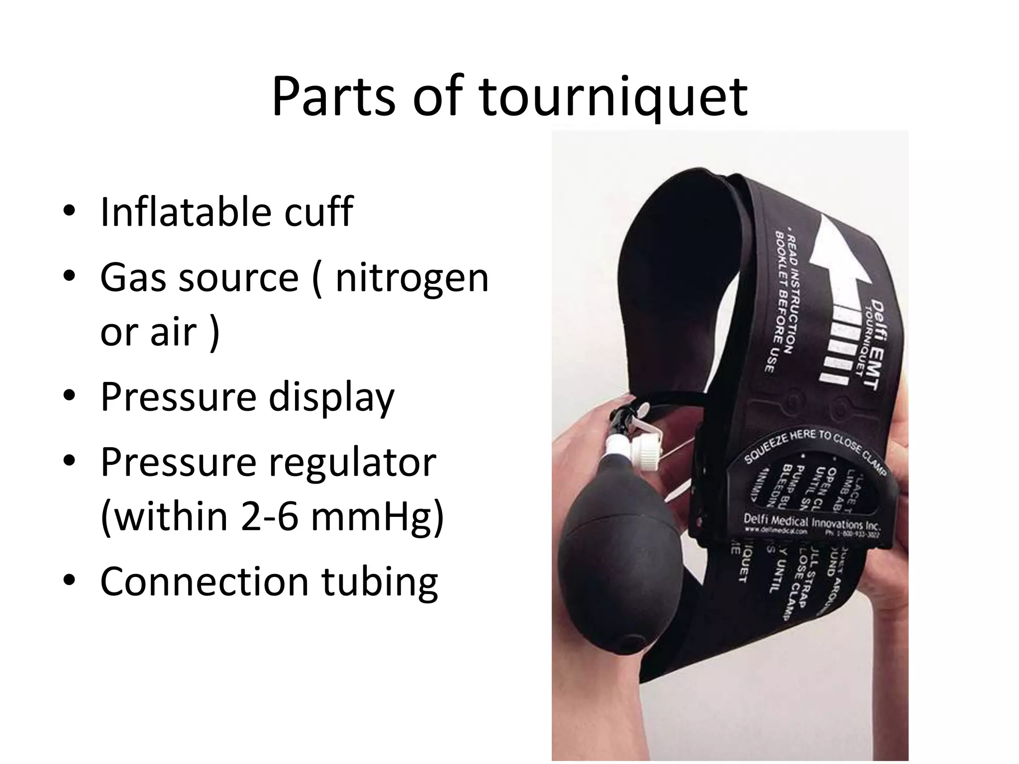 tourniquet in orthopedics | PPTX