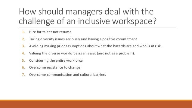Building an inclusive workspace | PPTX
