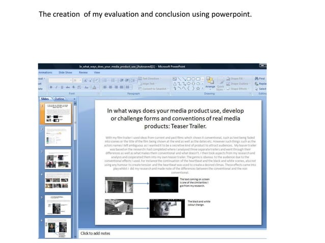 Media Evaluation 3 | PPT
