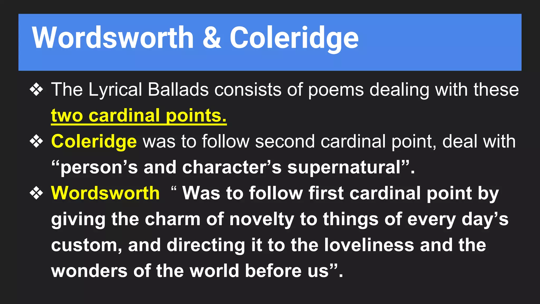 Two cardinal points | PPT