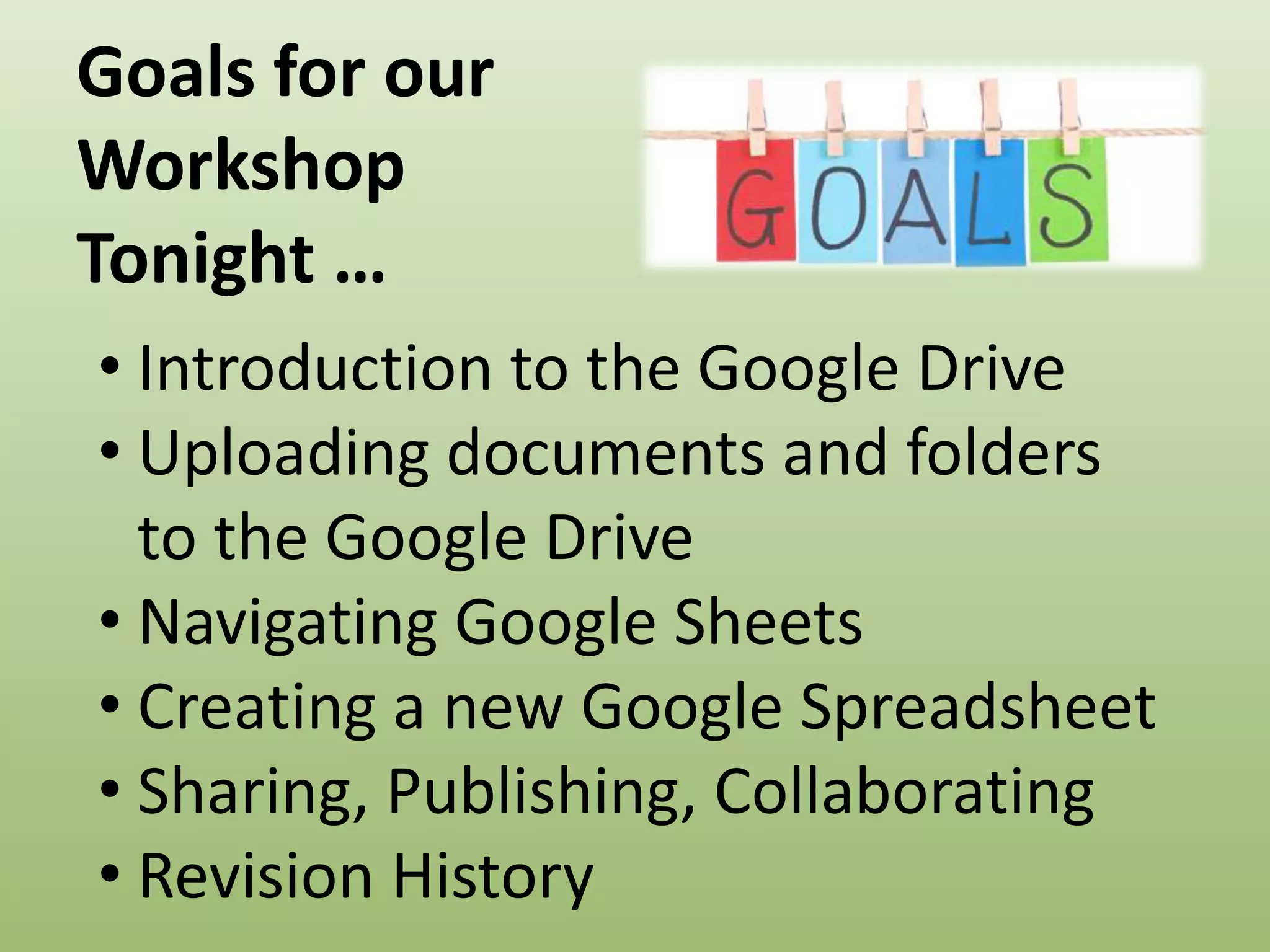 Google Sheets Presentation | PPTX