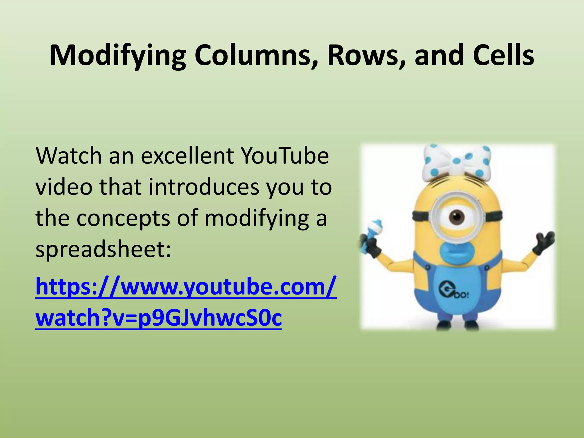 Google Sheets Presentation | PPTX