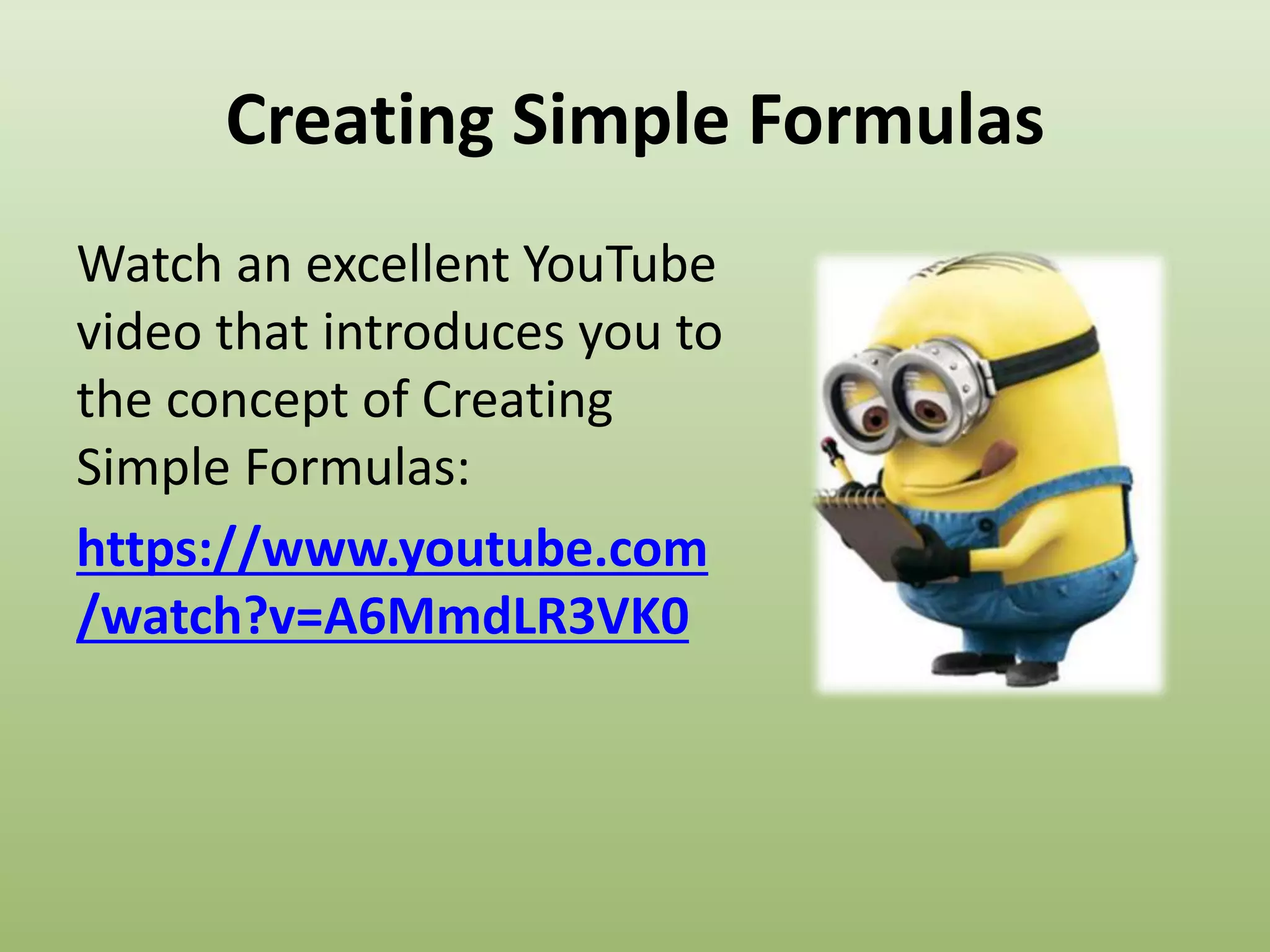 Google Sheets Presentation | PPTX