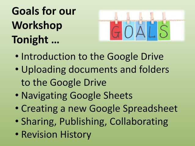 Google Sheets Presentation | PPTX