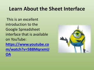 Google Sheets Presentation | PPTX
