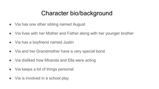 Wounder project: via | PPT