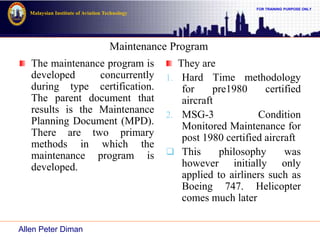 The concept and principles of helicopter maintenance | PPT