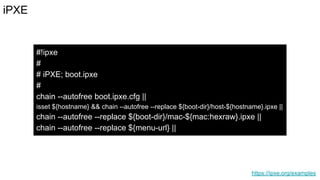EuroBSDCon 2023 - (auto)Installing BSD Systems - Cases using pfSense ...