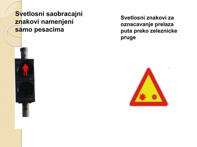 Saobracajna signalizacija | PPTX