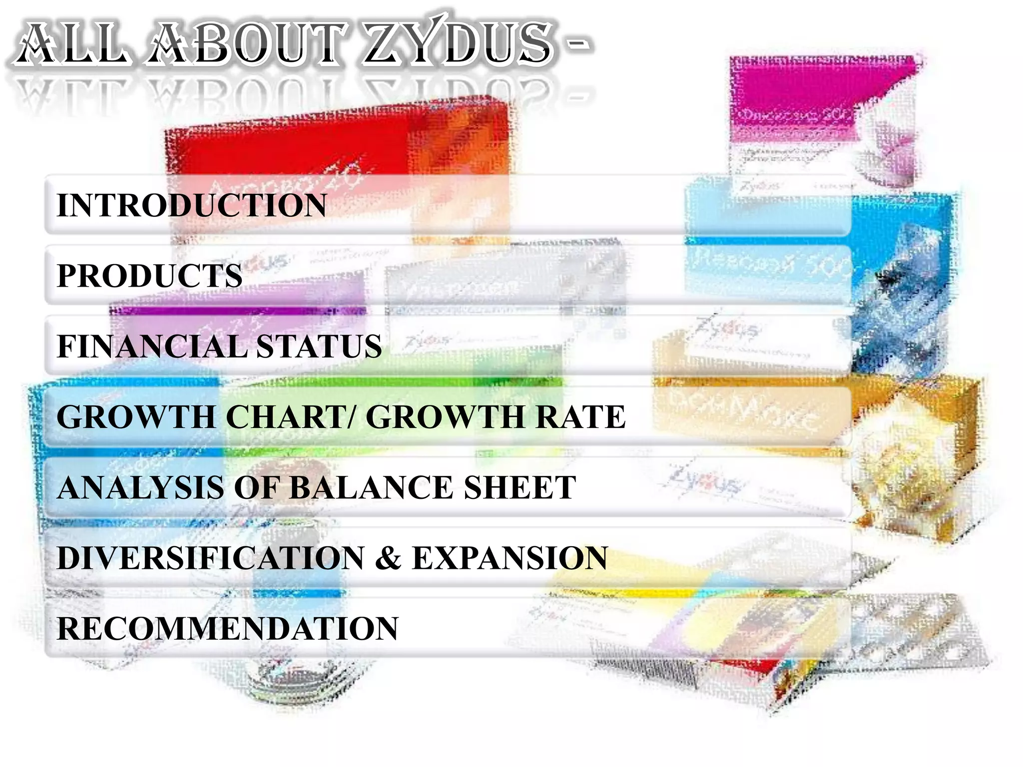 Zydus final ppt | PPTX