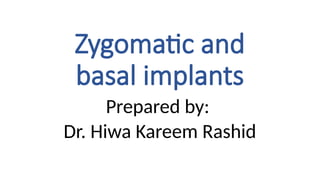 Zygomatic implant for edentulous patient | PPT