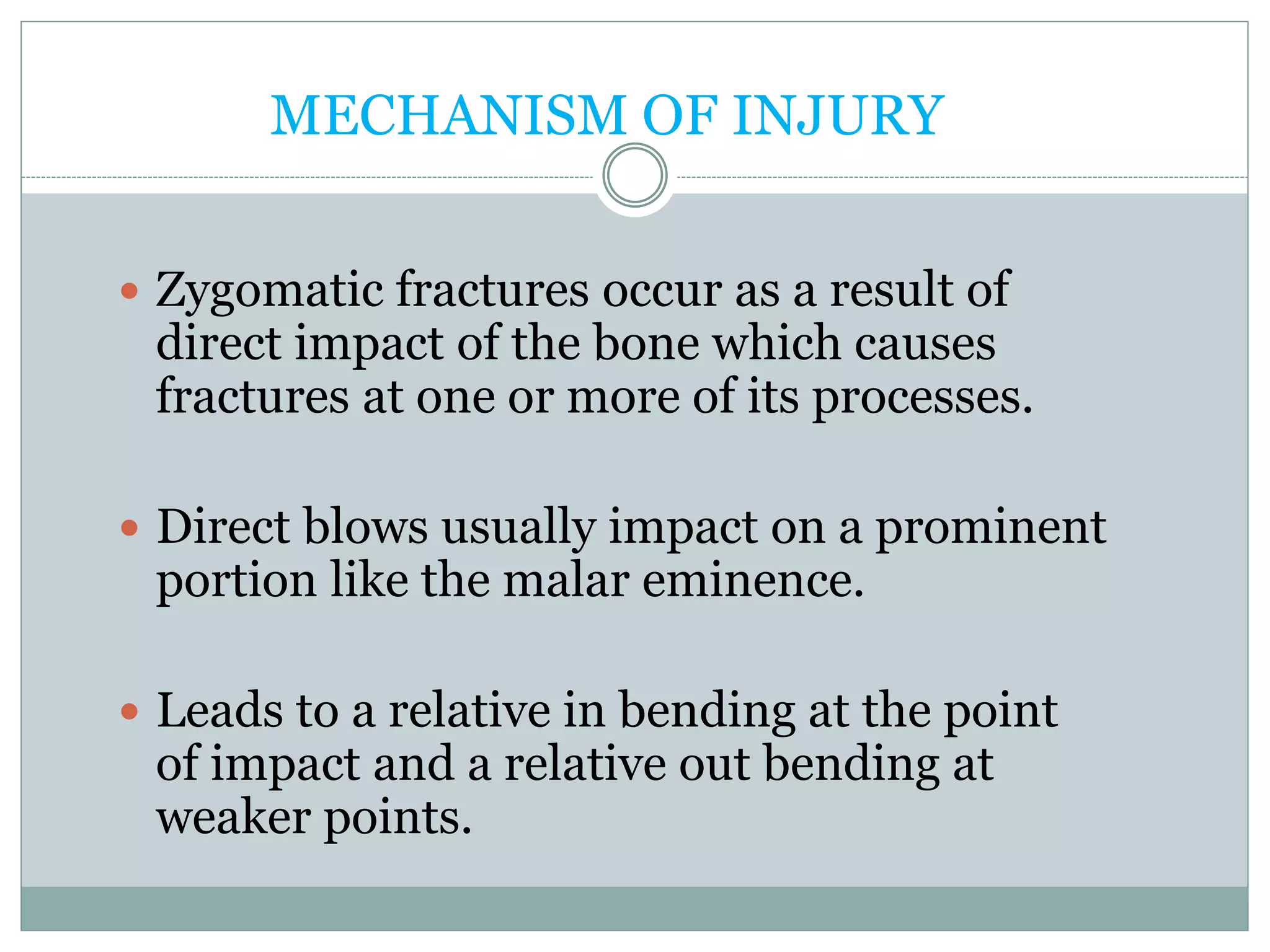 Zygomatic Complex Fracture- ZMC | PPTX