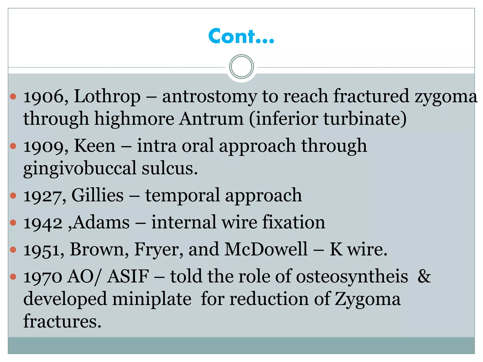Zygomatic Complex Fracture- ZMC | PPTX