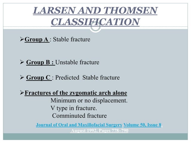 Zygomatic Complex Fracture- ZMC | PPTX | Death, Injury, or Military ...