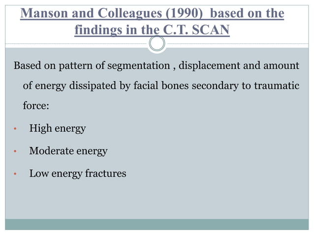 Zygomatic Complex Fracture- ZMC | PPTX | Death, Injury, or Military ...