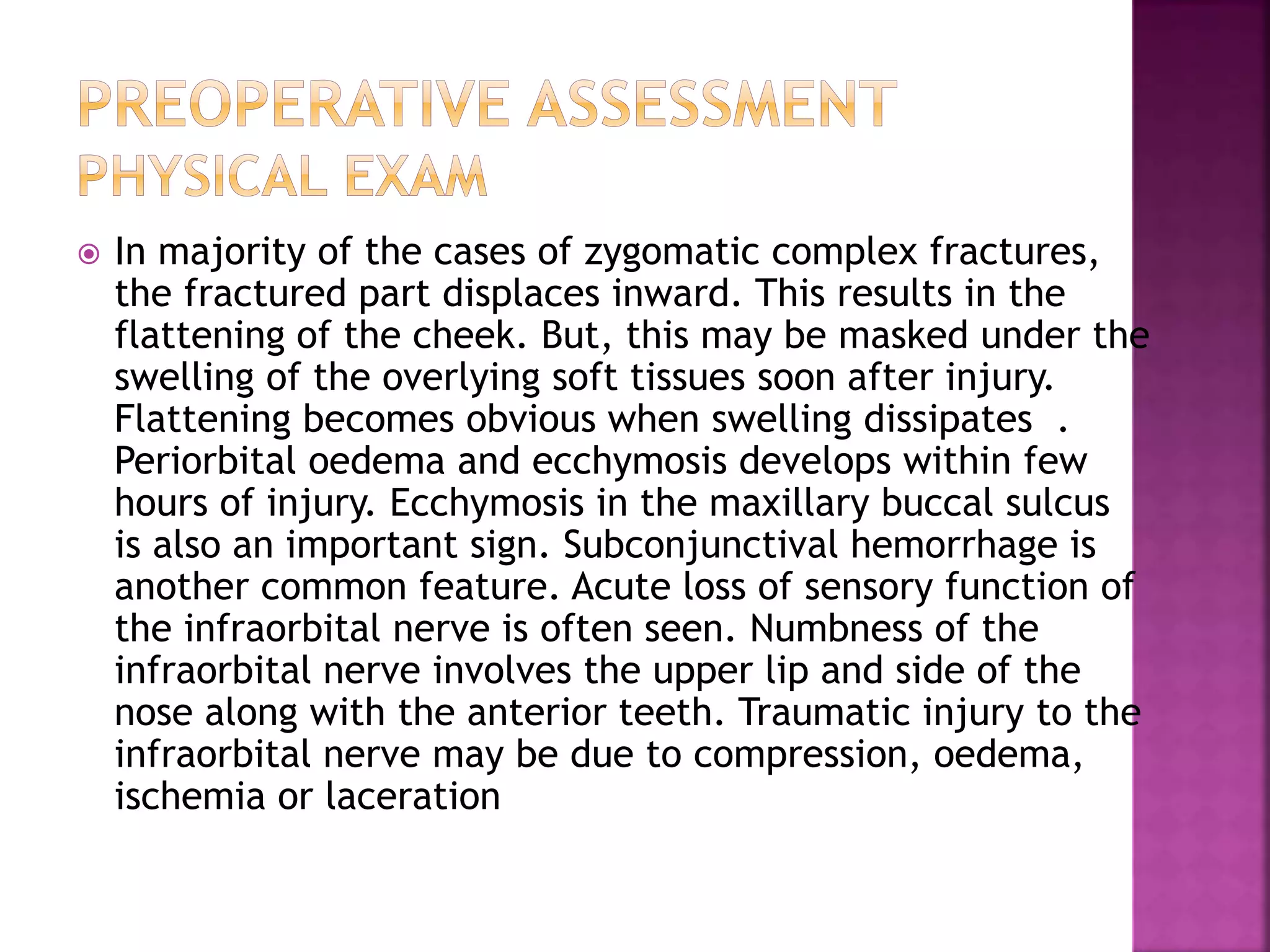 Zygomatic complex fracture | PPTX