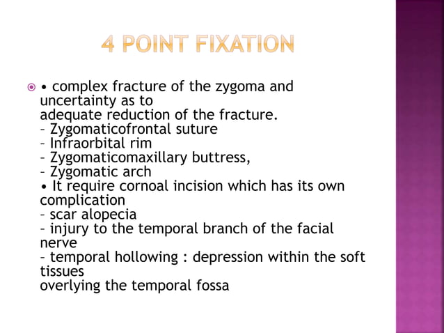 Zygomatic complex fracture | PPTX