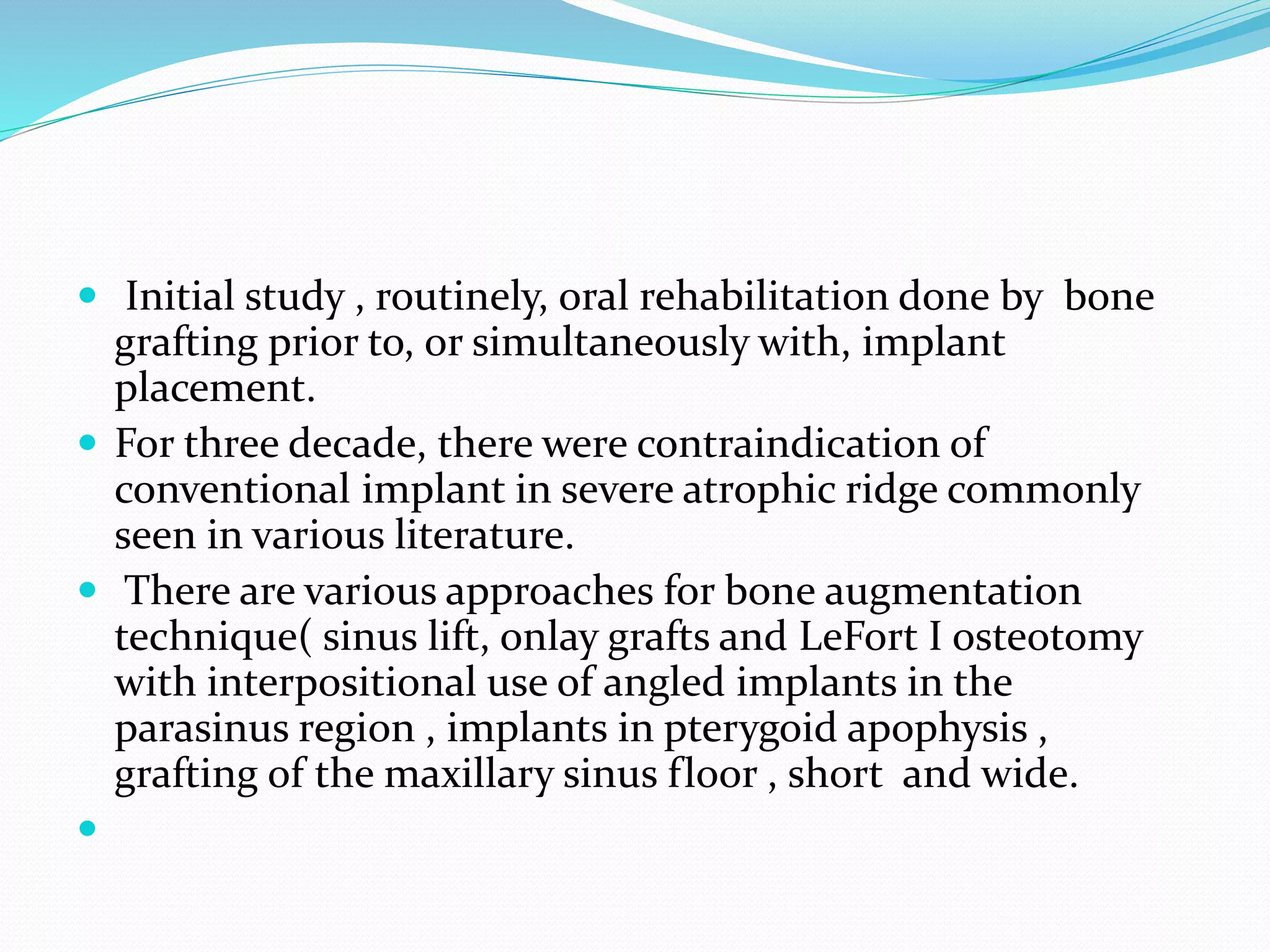 Zygomatic implants | PPTX