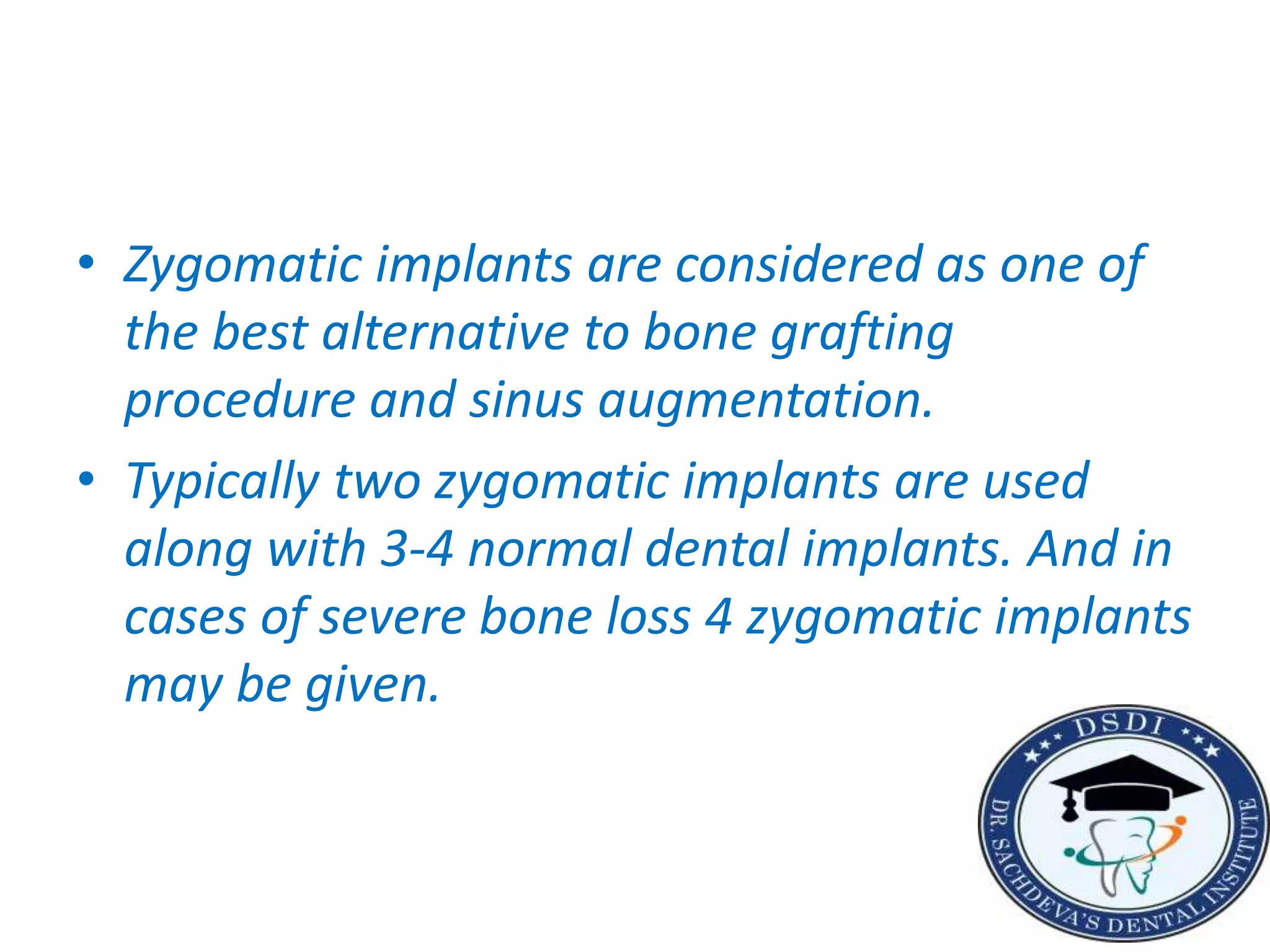 Zygomatic iImplants |Ashok Vihar | Delhi | PPTX