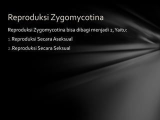 Zygomycotina | PPT