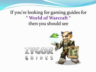 Zygor leveling guide | PPTX