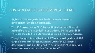 Sustainable Developmental Goal no.6 | PPTX