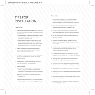 Century Zykron application | PDF