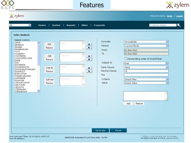 Zylem secondary sales_analysis_software1.1 | PPT