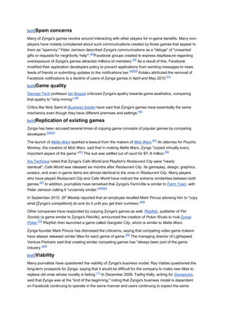 Zynga | DOCX | Internet | Computing