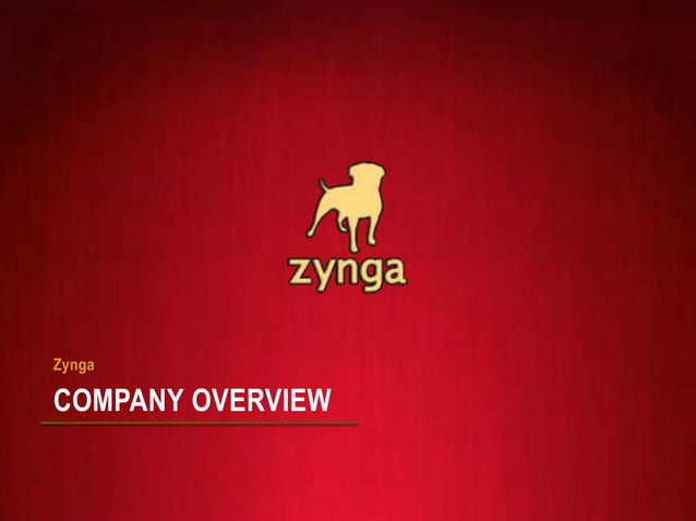 Zynga Inc. Strategic Audit | PPTX | Home Entertainment Systems | Consumer Electronics