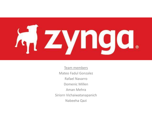 Zynga presentation-Corporate Strategy | PPTX