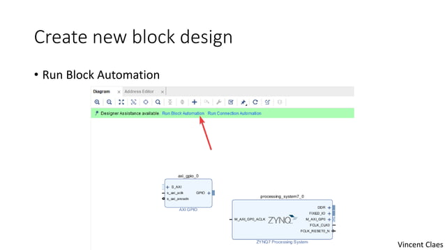 Debugging Xilinx Zynq Project using ILA Integrated Logic Analyzer IP Block